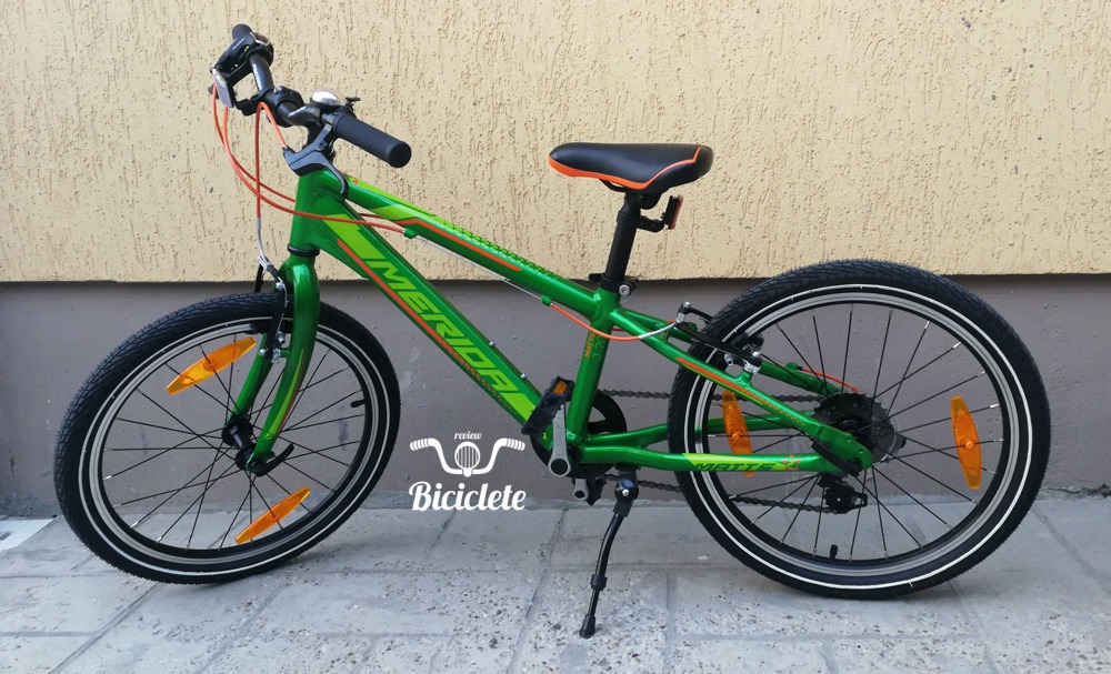 Review bicicletă pentru copii Merida Matts J20 Race 2018